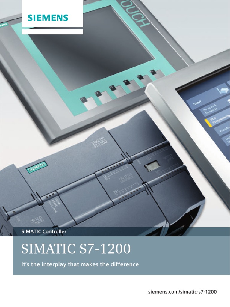Catalogo Siemens | PDF | Control Theory | User Interface