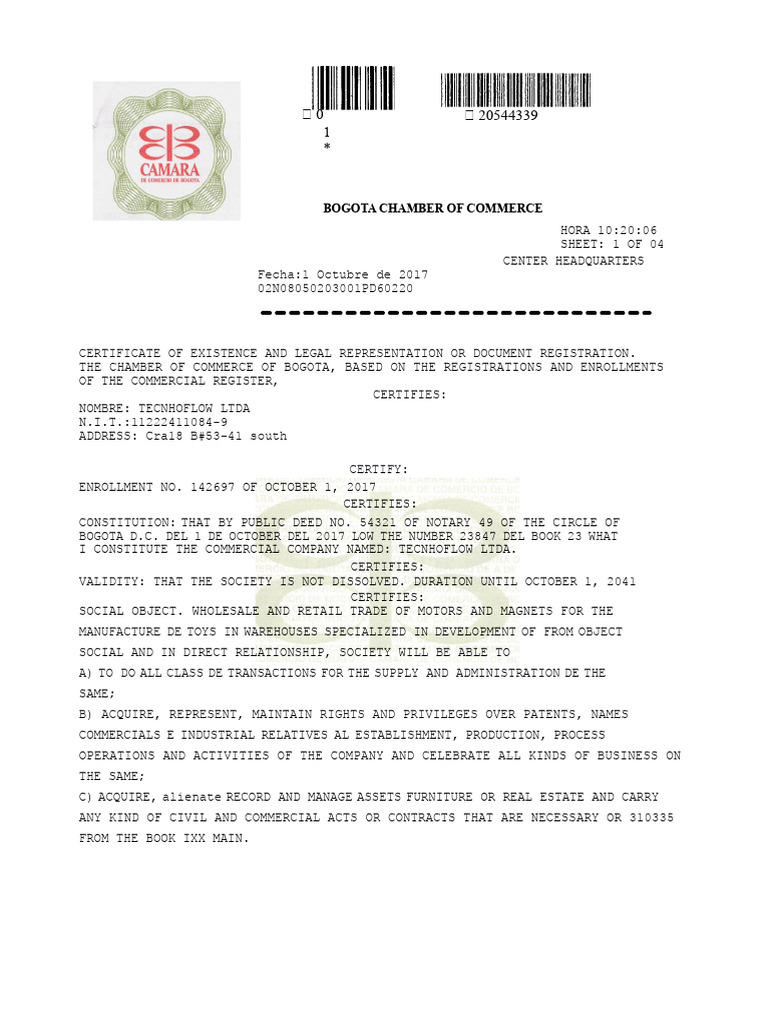 Certificate of Incorporation and Management. | PDF | Justice | Crime ...