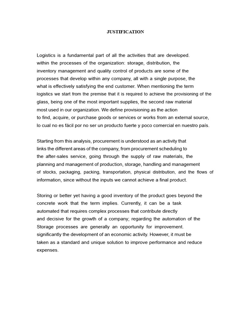 justification | PDF