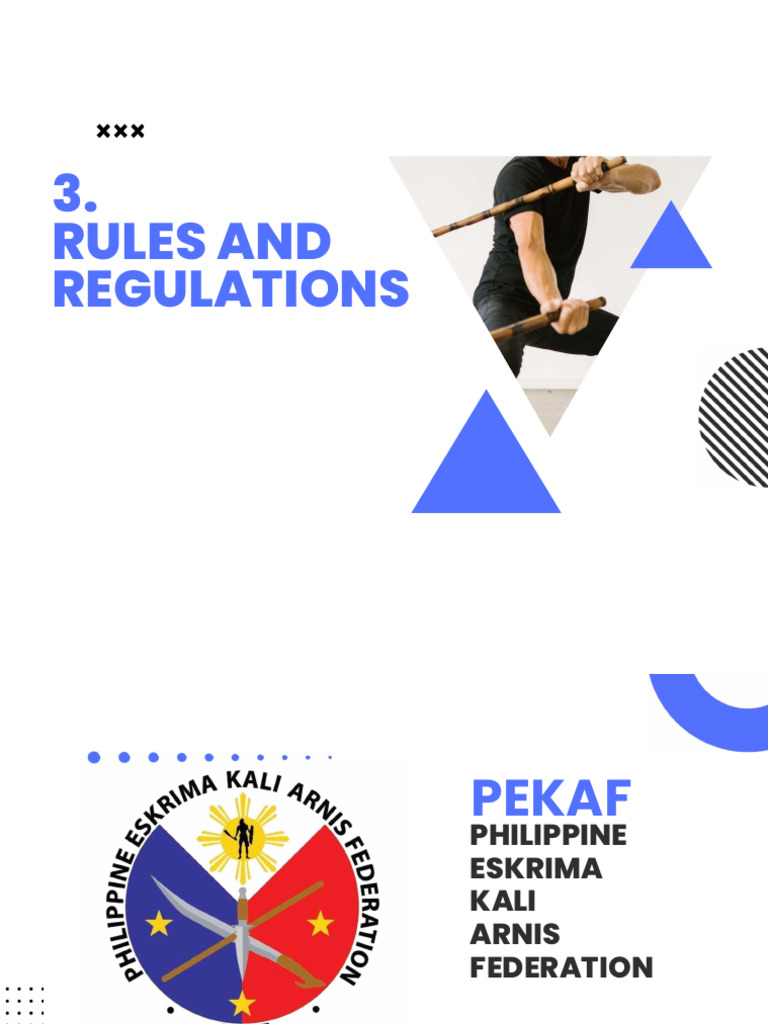 PEKAF Arnis Competition Rules Guide | PDF | Individual Sports