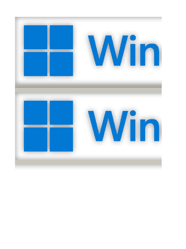 Win 11 Logo | PDF
