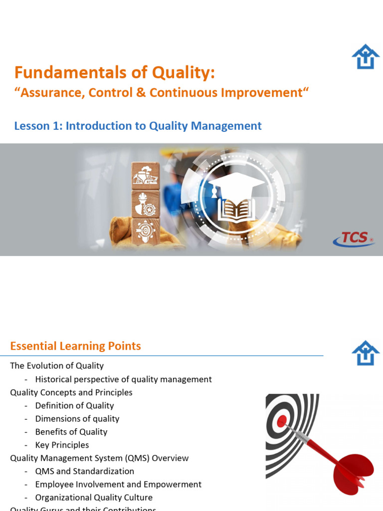 Quality Management Fundamentals Guide | PDF | Quality Management System ...