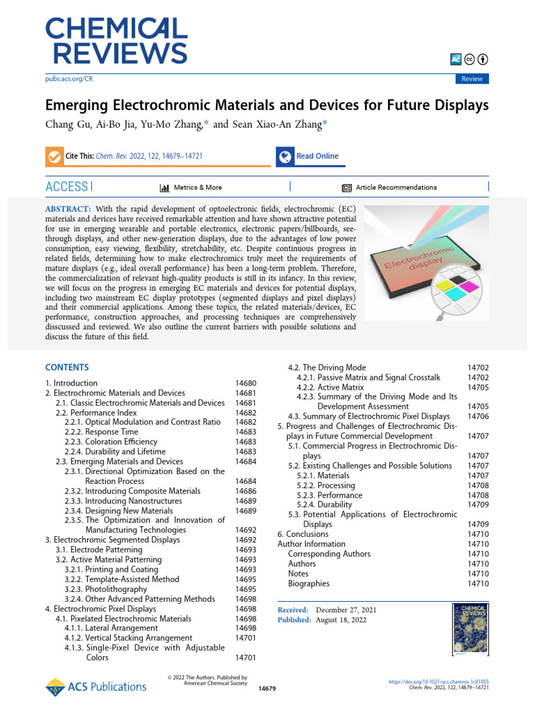 2025 10 06 EC Materials and Devices for Future Displays | PDF ...