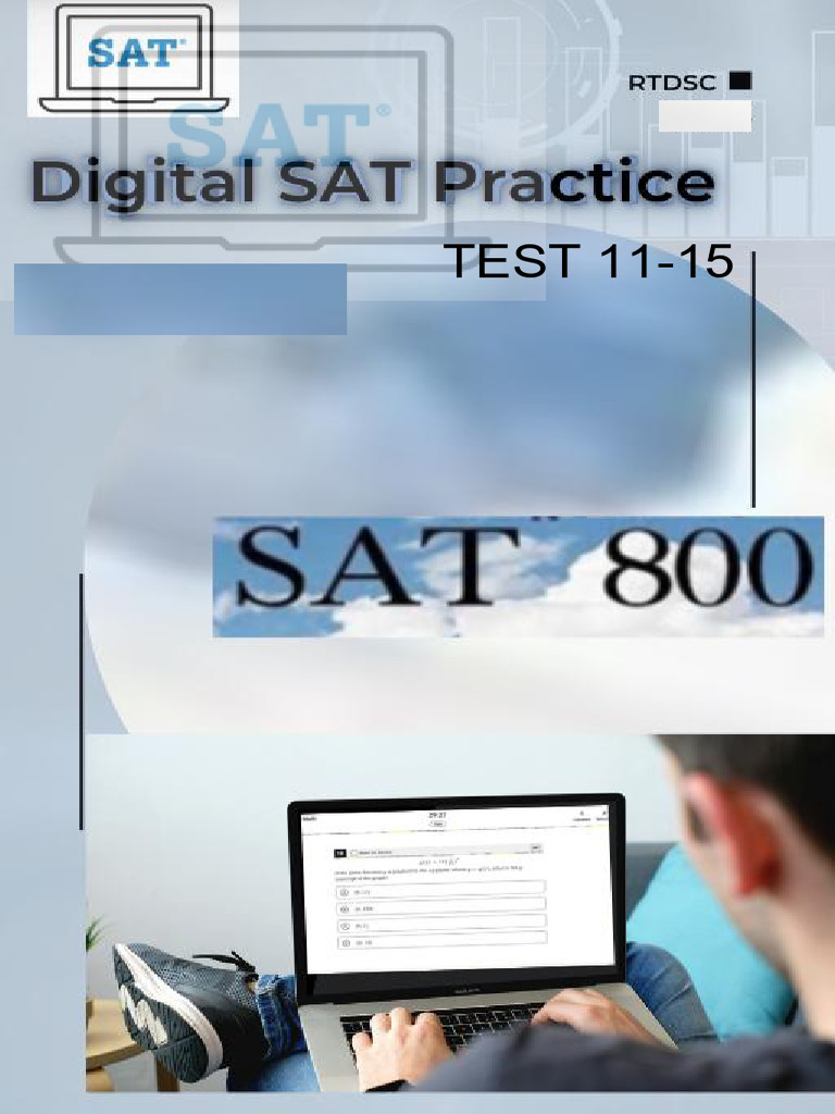 Digital SAT Math Practice Tests | PDF | Mathematics | Elementary ...