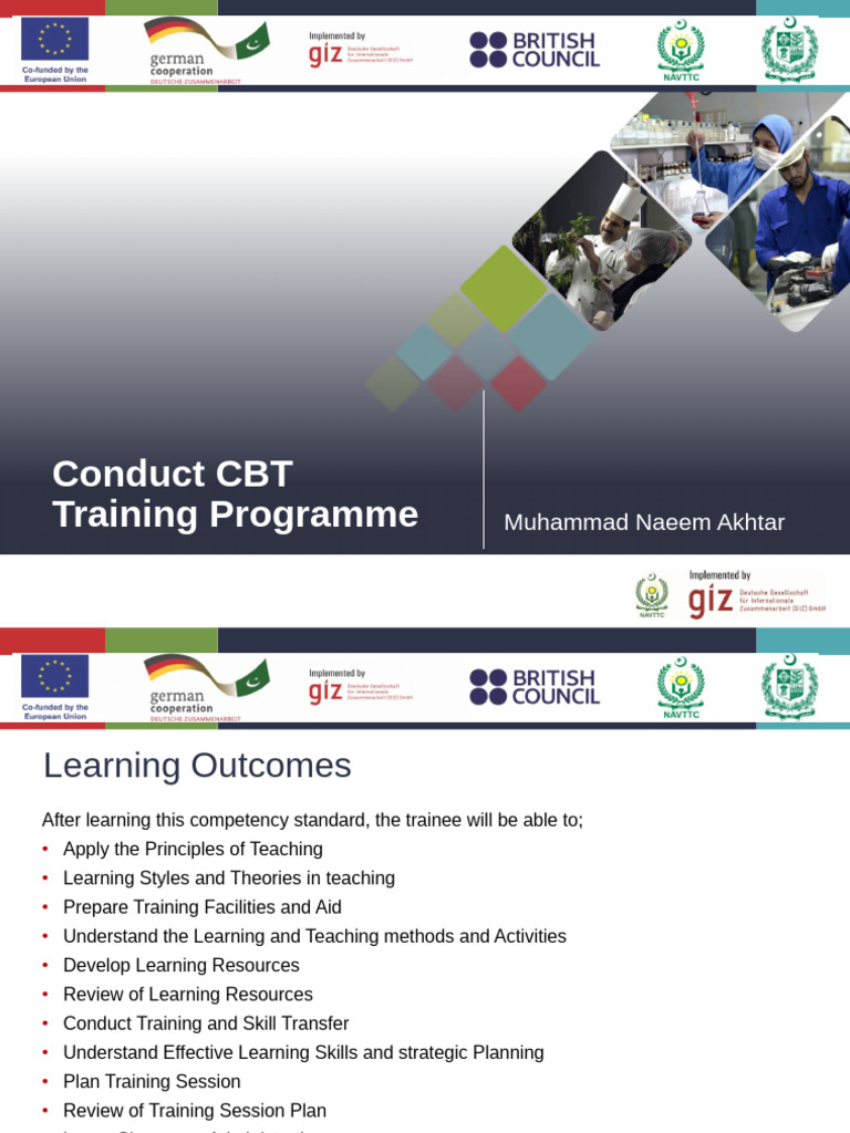 Effective CBT Training Program Guide | PDF | Learning | Learning Styles