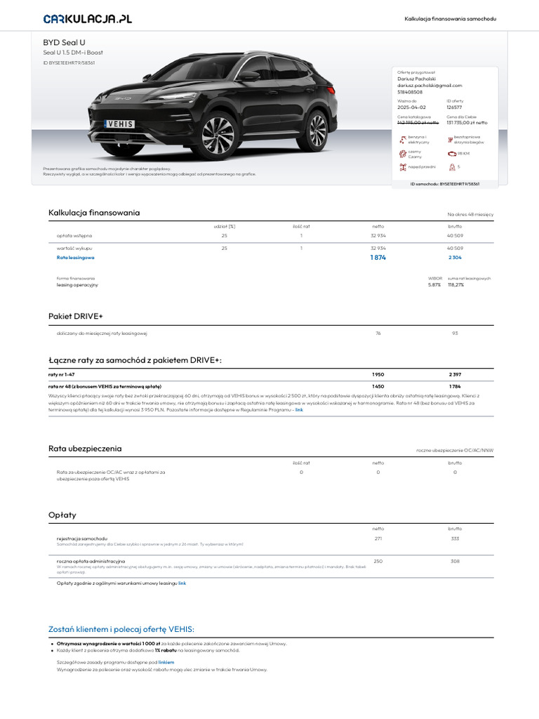 BYD Seal U 48m | PDF
