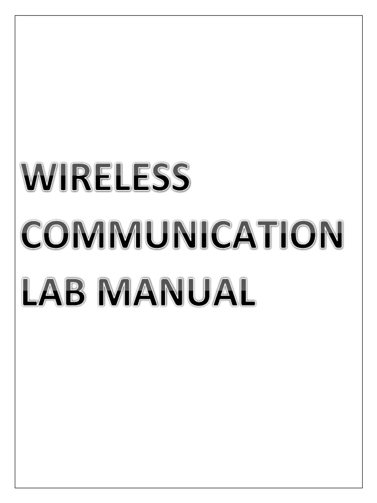 Types and Applications of Wireless Communication | PDF