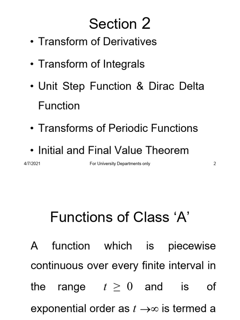 Unit II Lecture2 | PDF | Mathematical Physics | Calculus