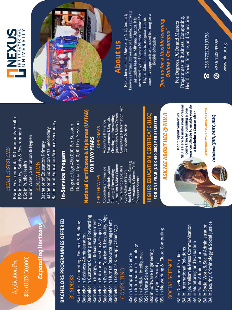 NIU 2025 Flier | PDF