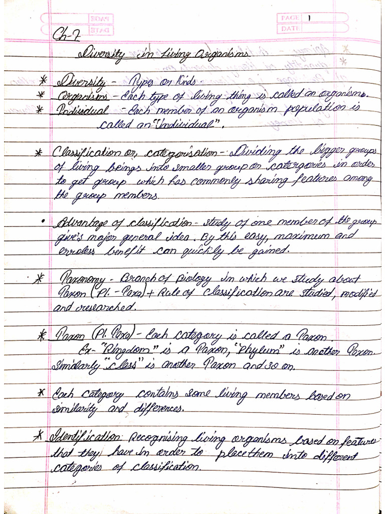 Class 9 Bio Diversity | PDF