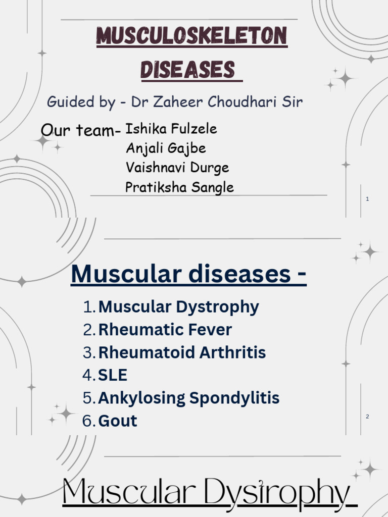 Muscular Dystrophy_20251214_163820_0000 | PDF | Rheumatoid Arthritis ...