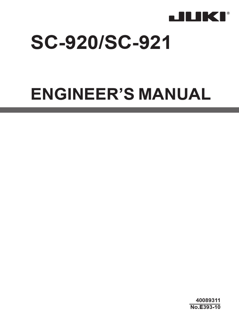 SC-920_SVC_ISM | PDF | Mains Electricity | Electrical Connector
