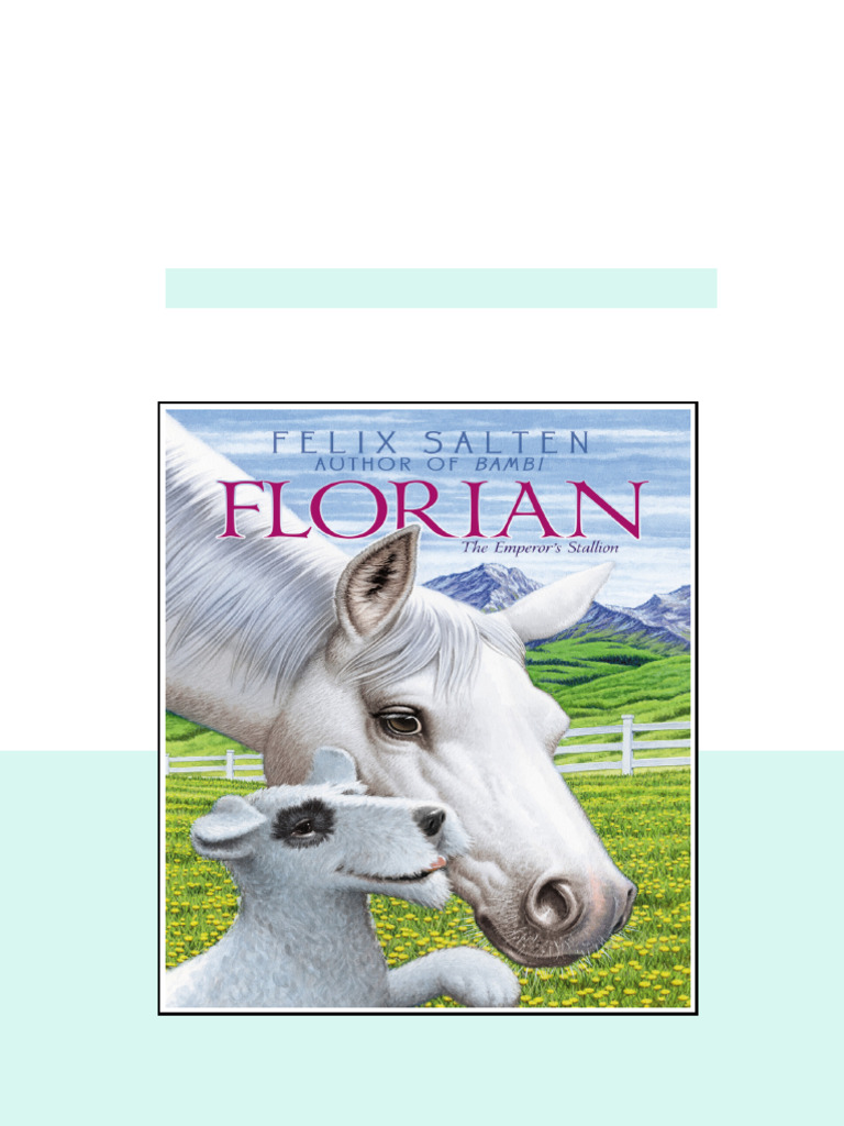 Florian The Emperors Stallion Salten Felix Kindle & PDF Formats | PDF