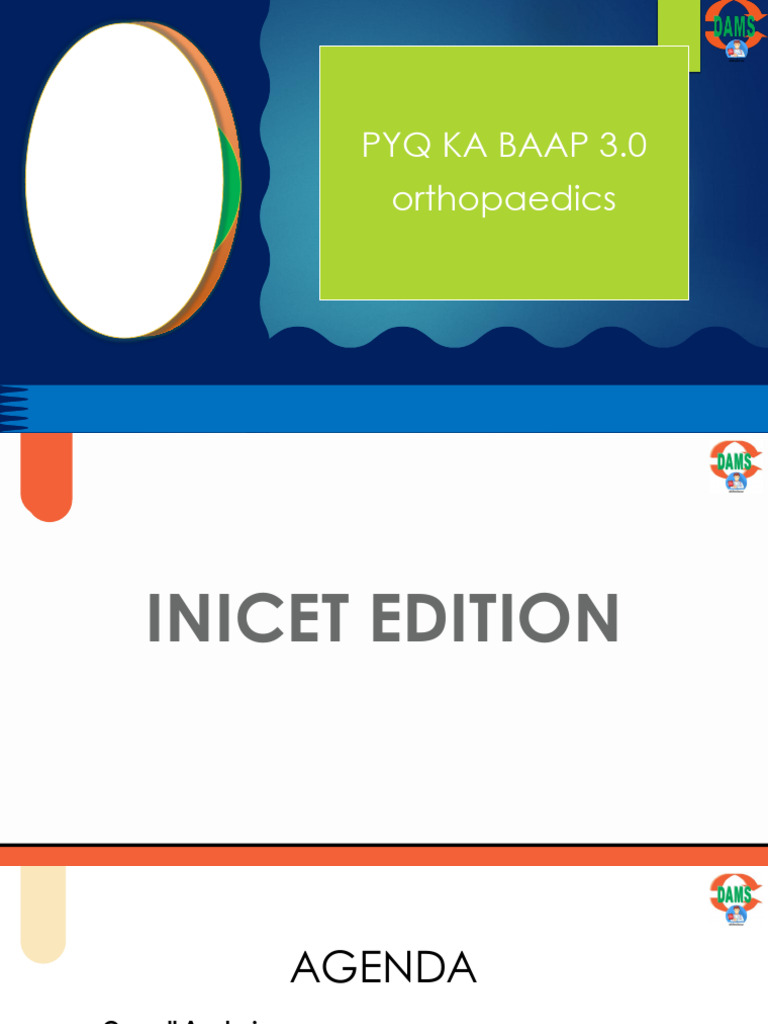 Orthopaedics INICET Exam Guide | PDF | Hip | Pelvis