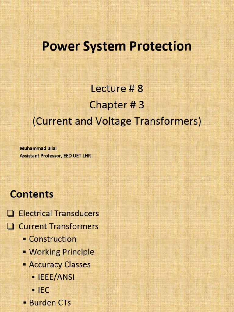 Current Transformers in Power Systems | PDF | Transformer | Power ...