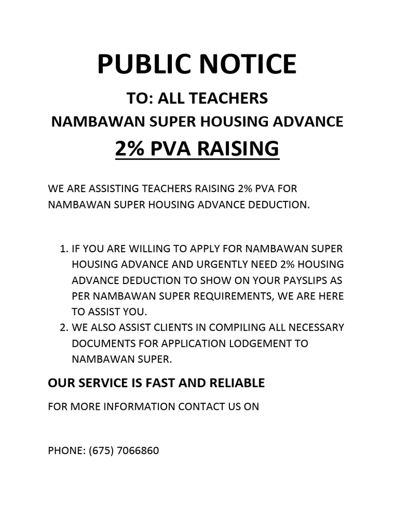 Public Notice | PDF