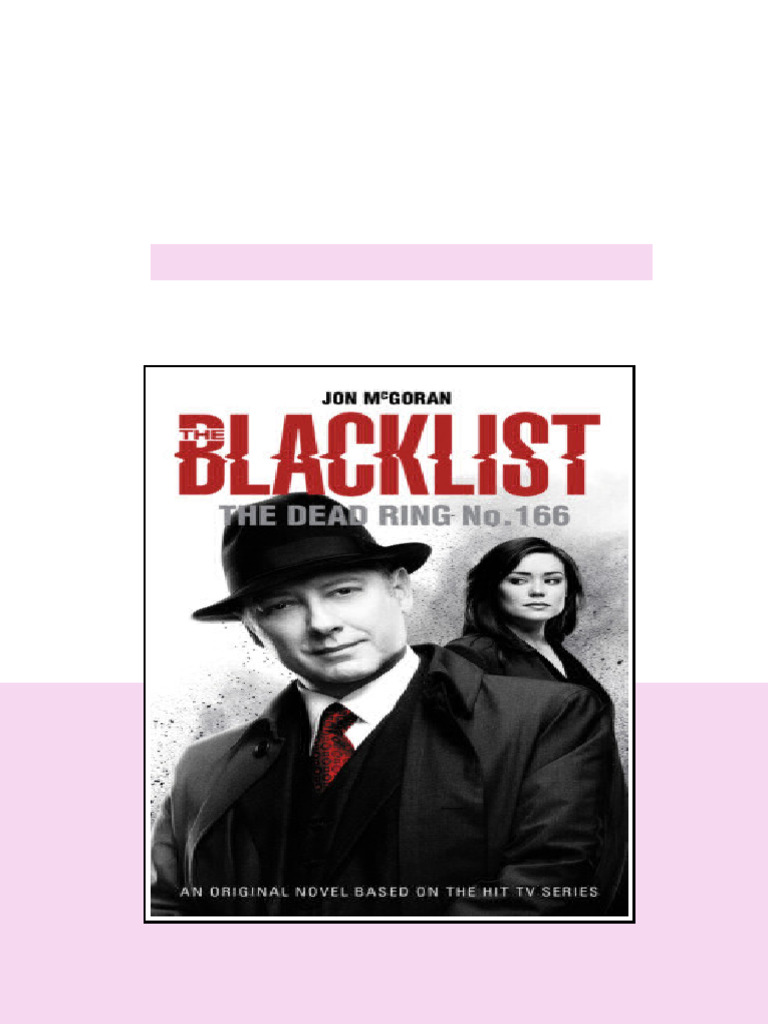 The Blacklist The Dead Ring No 166 Mcgoran Jon Full Access | PDF