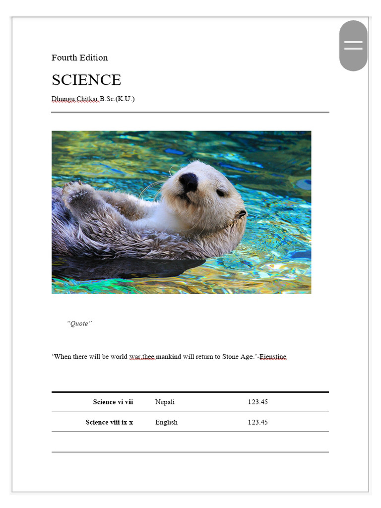 Science Boo Ms Hs | PDF