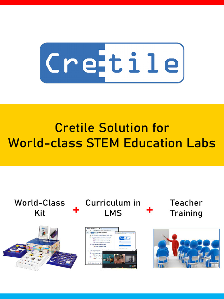 Cretile STEM Education Kits Overview | PDF | Internet Of Things ...