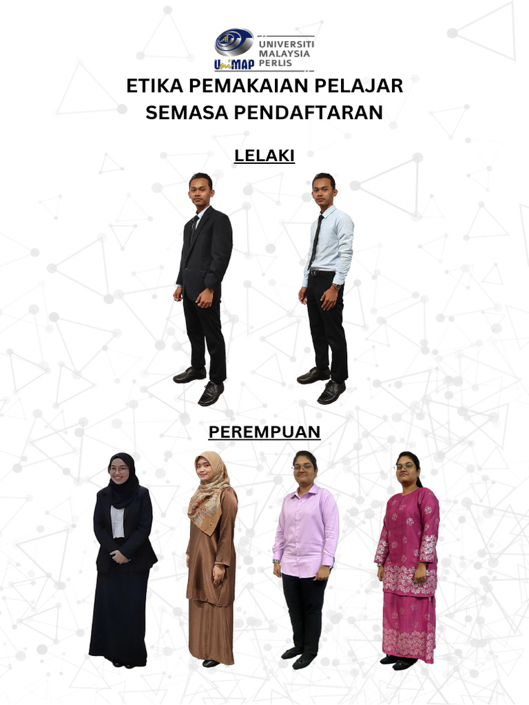 Etika Pemakaian Semasa Pendaftaran | PDF