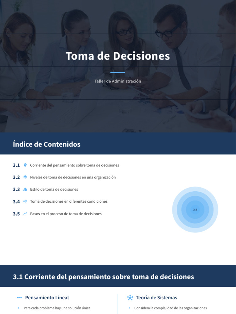 Estrategias para la Toma de Decisiones | PDF | Toma de decisiones ...