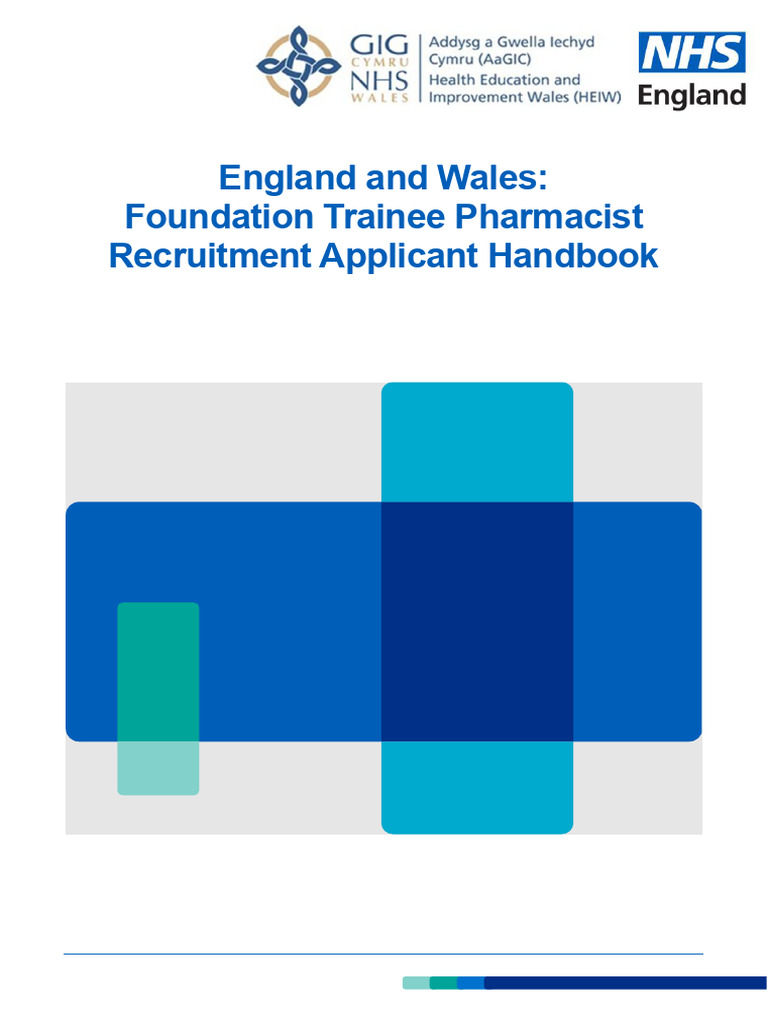 Foundation Trainee Pharmacist Guide 2026 | PDF | Pharmacist | Travel Visa