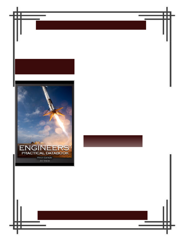 Engineers’ Practical Databook First Edition. Edition Jay Smith eBook ...
