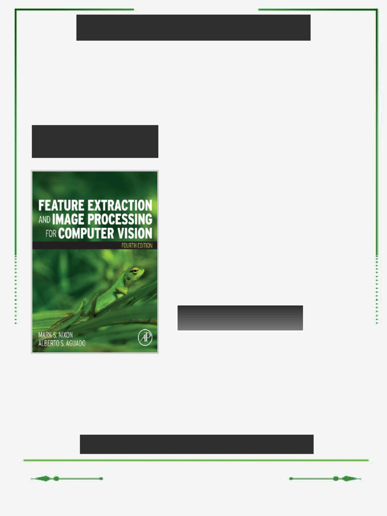 Feature extraction and image processing for computer vision Fourth ...