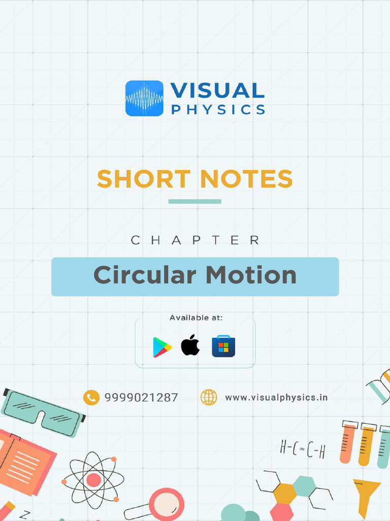 Circular Motion Notes by Visual Physics | PDF