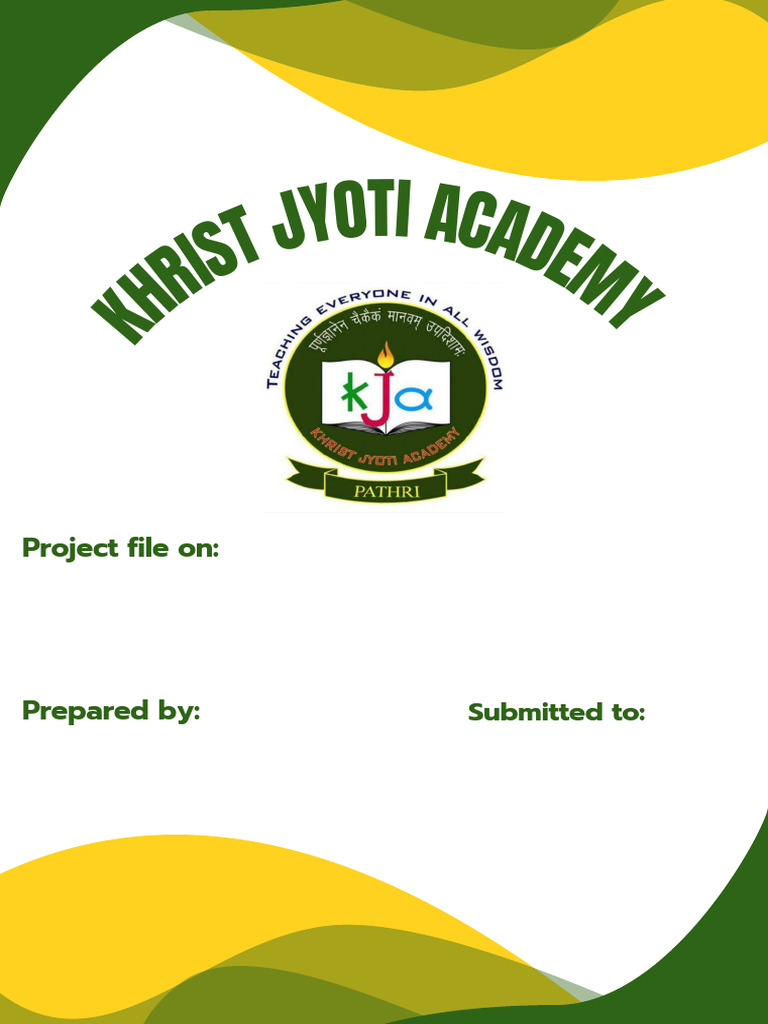Cover Page A4 | PDF