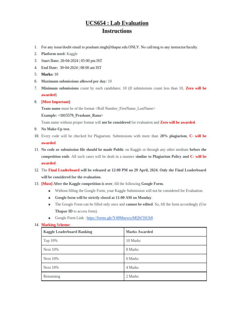 UCS654 Lab Evaluation Guidelines | PDF | Chess | Chess Theory