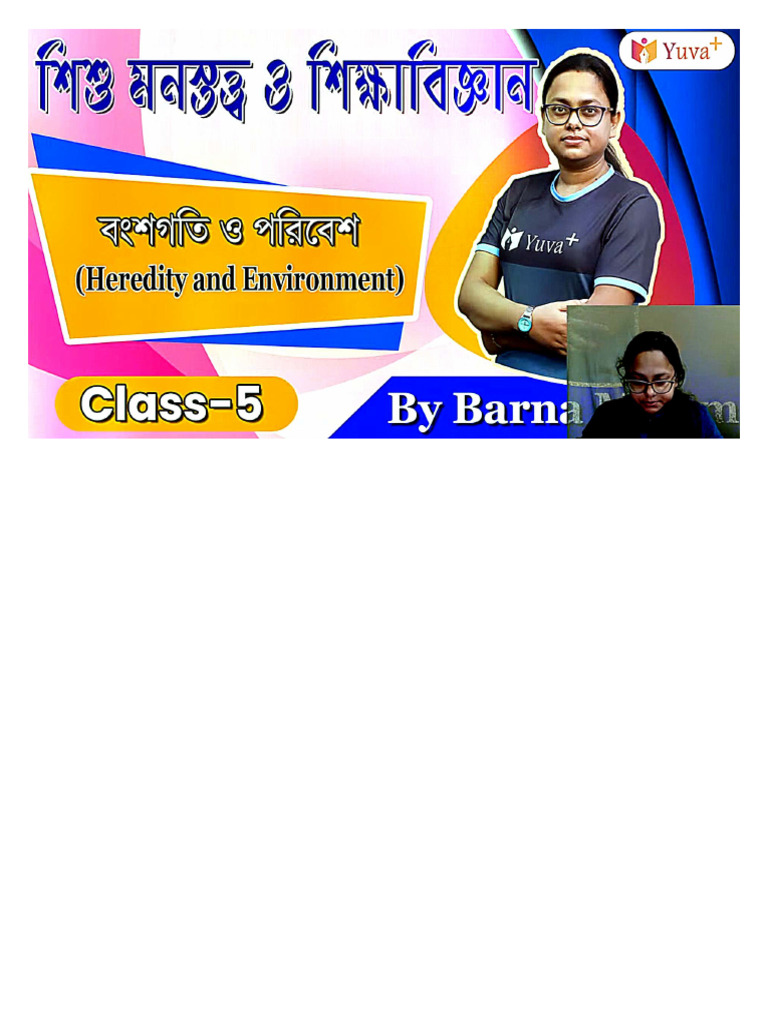 Heredity and Environment | PDF