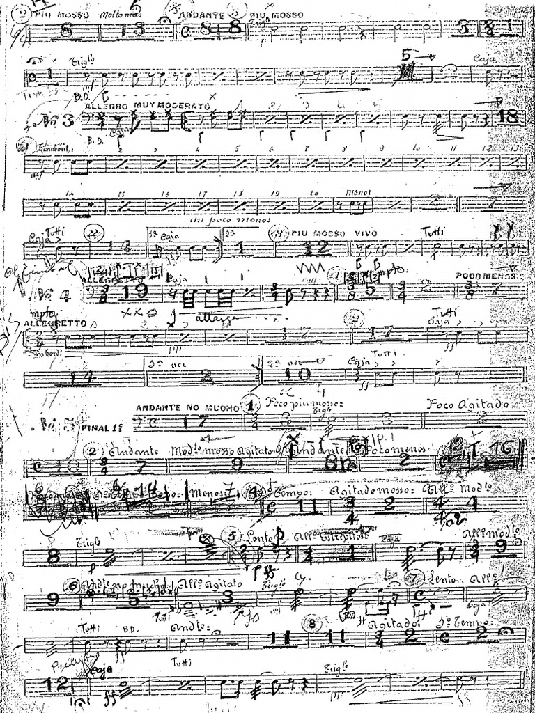 4. La Del Soto Del Parral - Timpani-percusion-26 | PDF