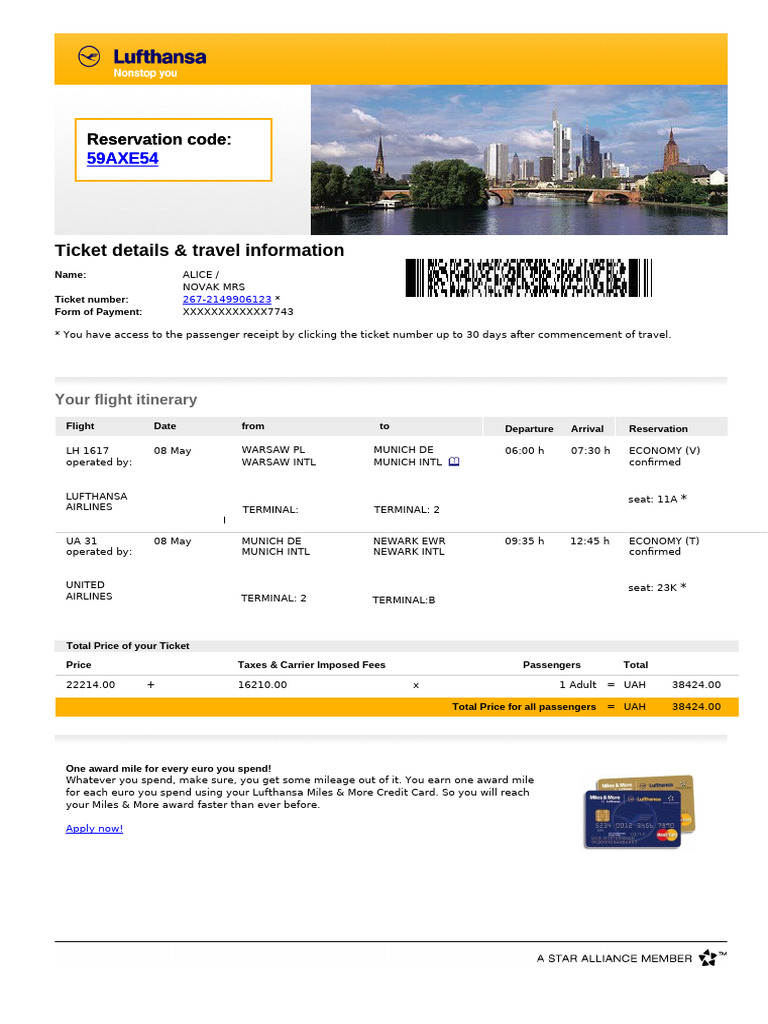 Word Plane Ticket. 3docx | PDF | Car Rental