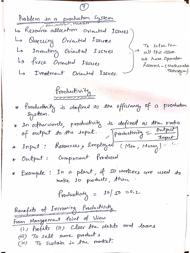 Industrial Engineering Unit 1 Part 3 | PDF