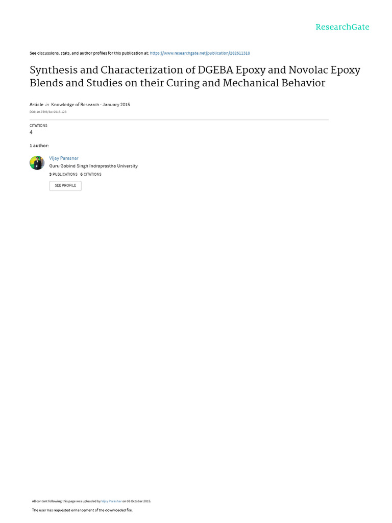 30-36 | PDF | Epoxy | Differential Scanning Calorimetry