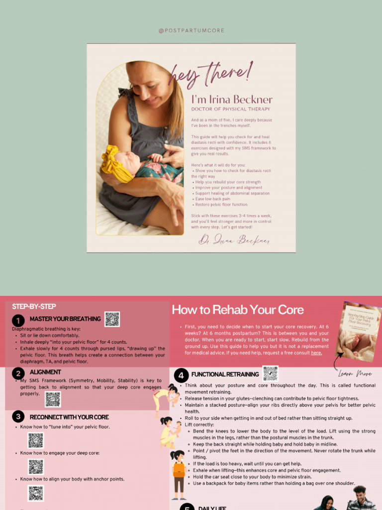 Step by Step Core Rehab Plan | PDF