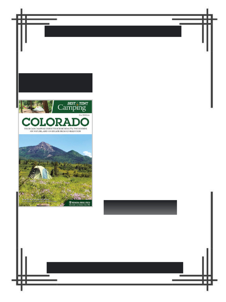 Best Tent Camping Colorado Your Car Camping Guide to Scenic Beauty the ...