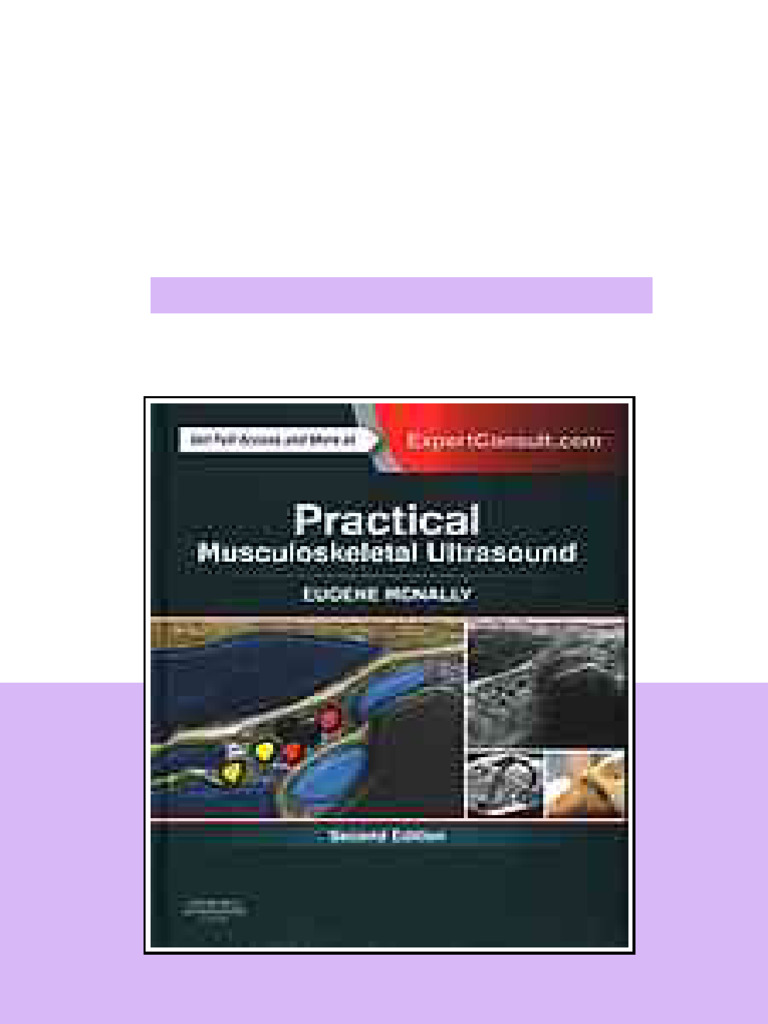 Practical Musculoskeletal Ultrasound 2nd Eugene G Mcnally sample | PDF