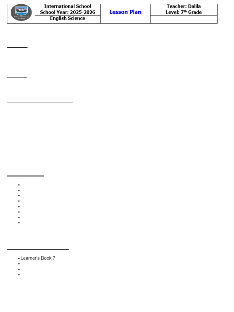 Changes of State Lesson Plan g7 | PDF