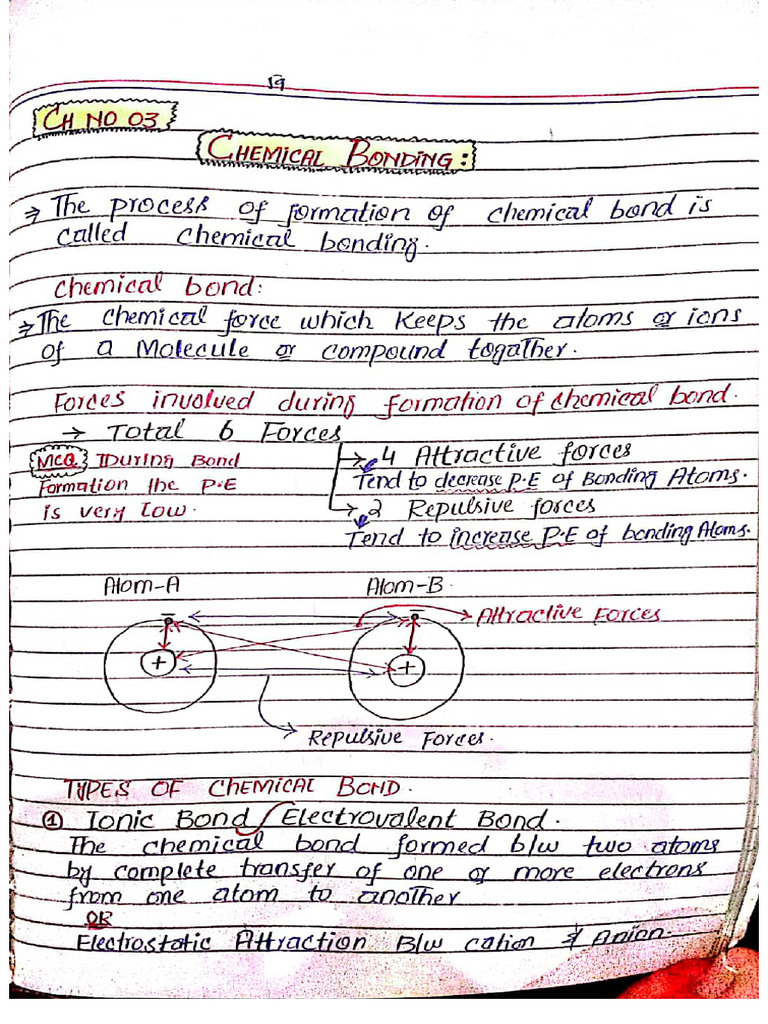 Chemical Bonding | PDF