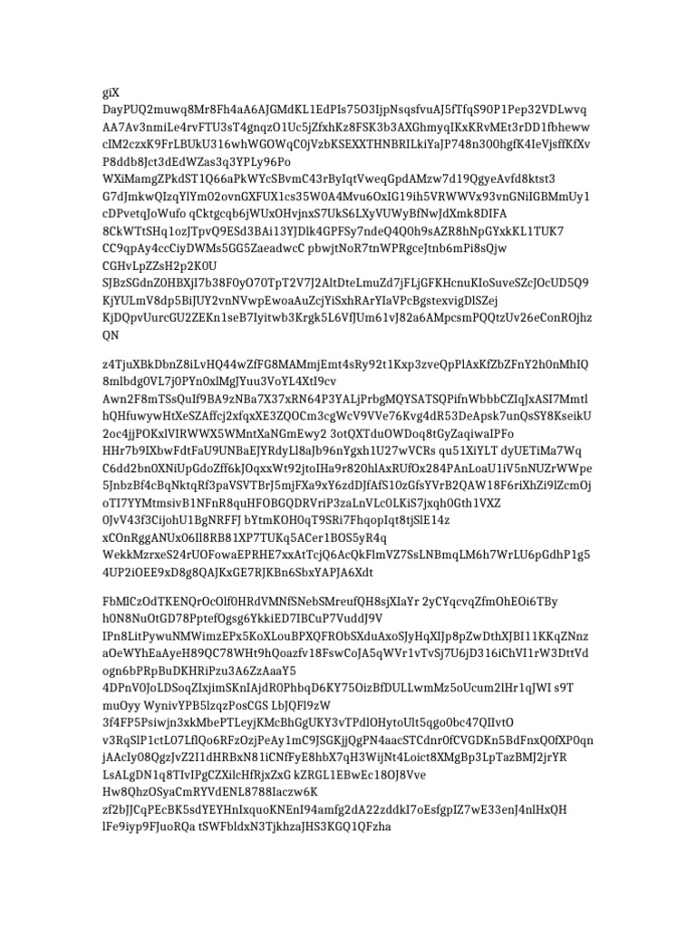 Gibberish 10pages 1 | PDF