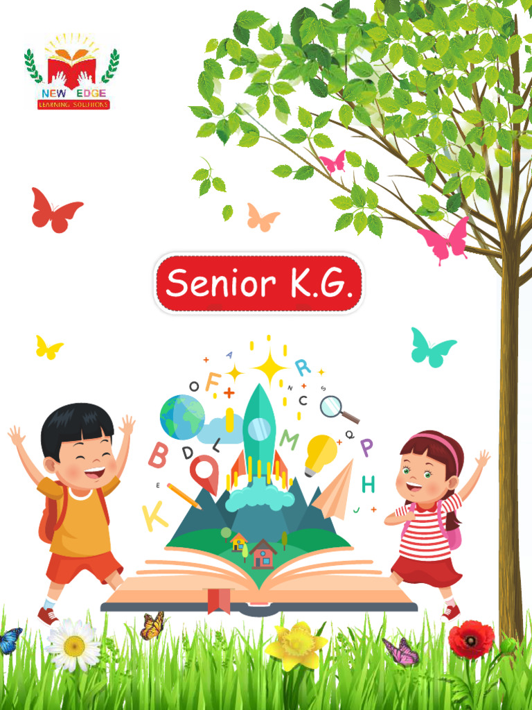 Senior KG Annual Plan and Worksheets Cursive | PDF