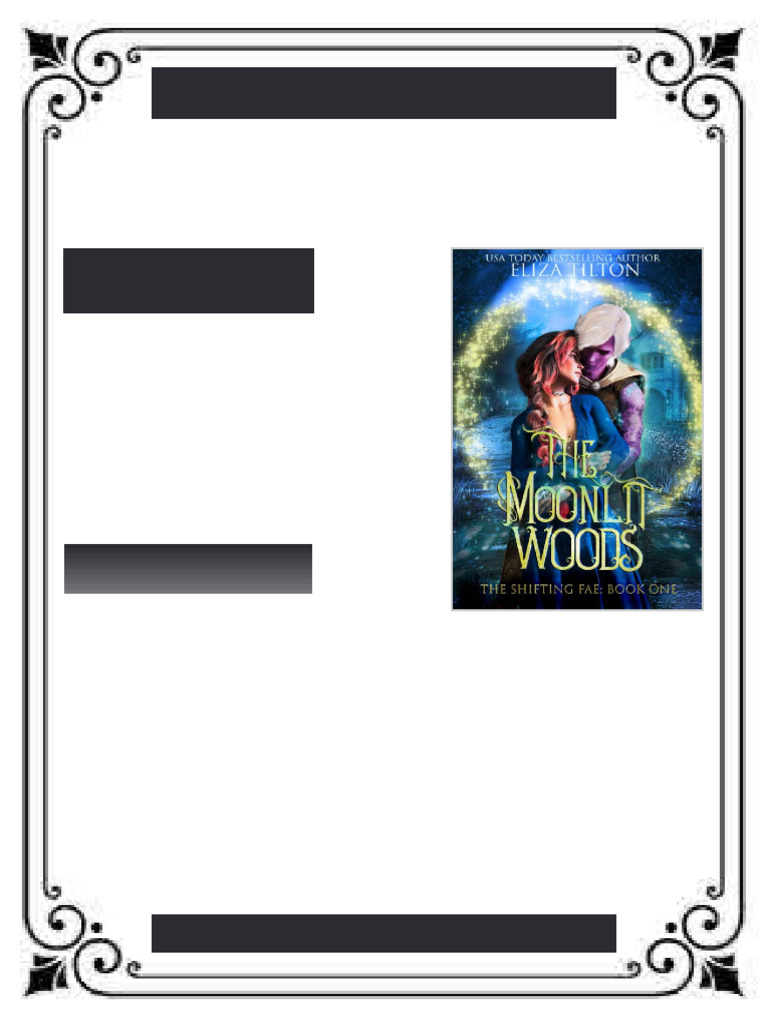 The Moonlit Woods The Shifting Fae Book 1 Eliza Tilton eBook full ...