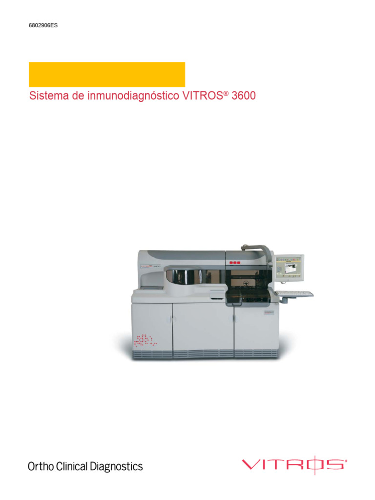 Manual de Inmunodiagnóstico VITROS 3600 | PDF | Arranque | Autenticación