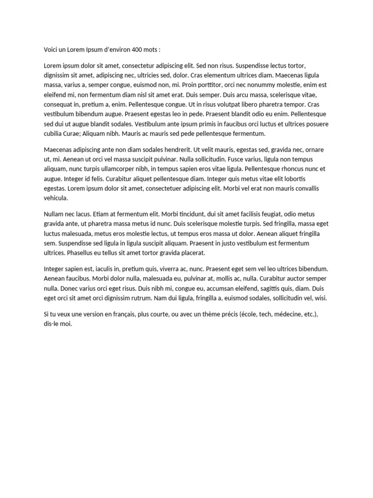 Voici Un Lorem-WPS Office | PDF