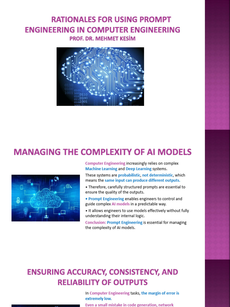 Rationales For Using Prompt Engineering in Computer Engineering | PDF ...