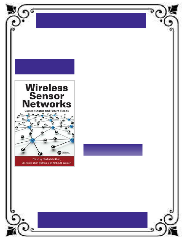 Wireless Sensor Networks Current Status and Future Trends 1st Edition ...