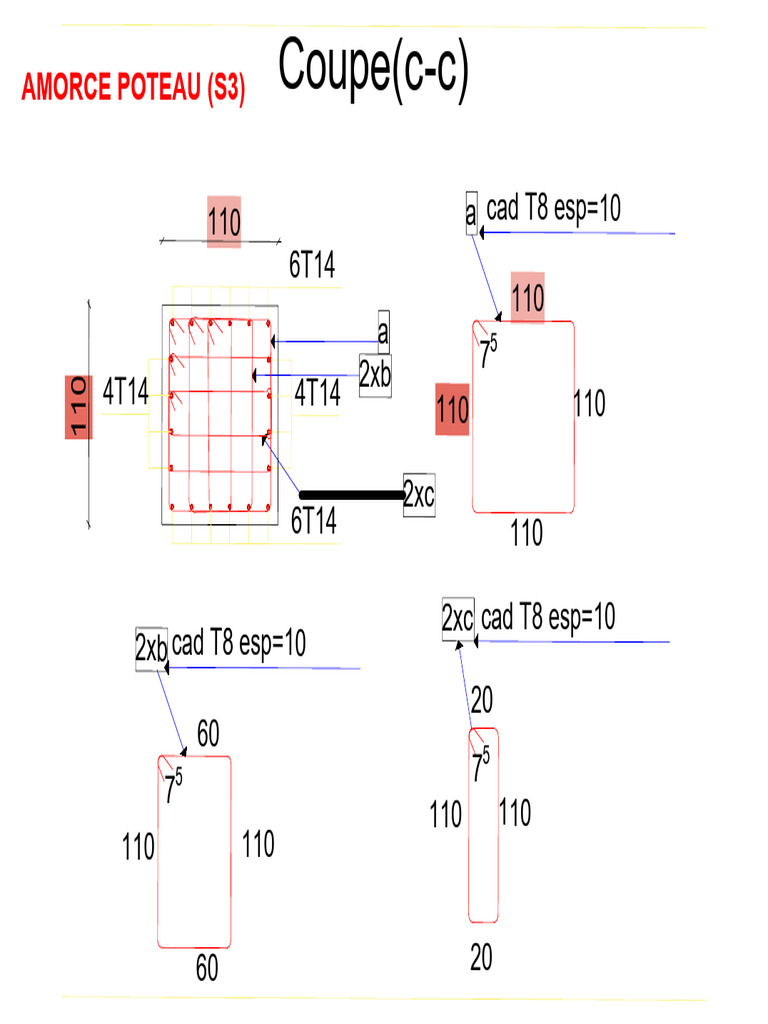 Amorce Poteau S3 | PDF