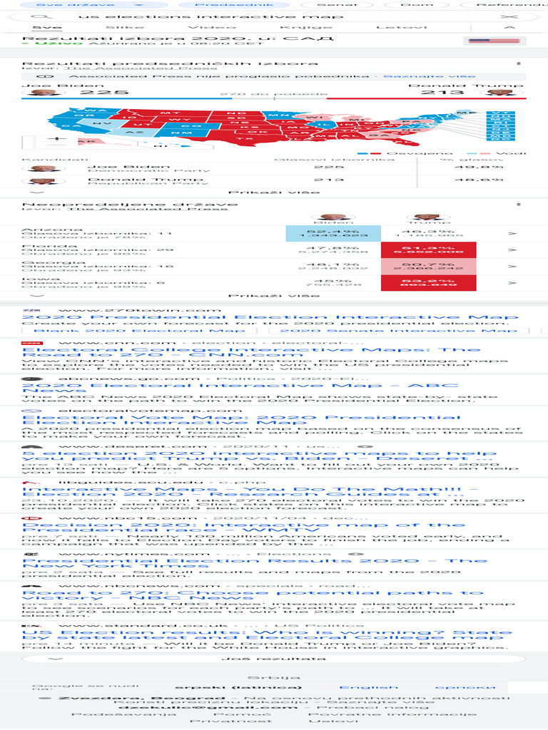 Us Elections Interactive Map - Google Pretraga | PDF | Elections ...